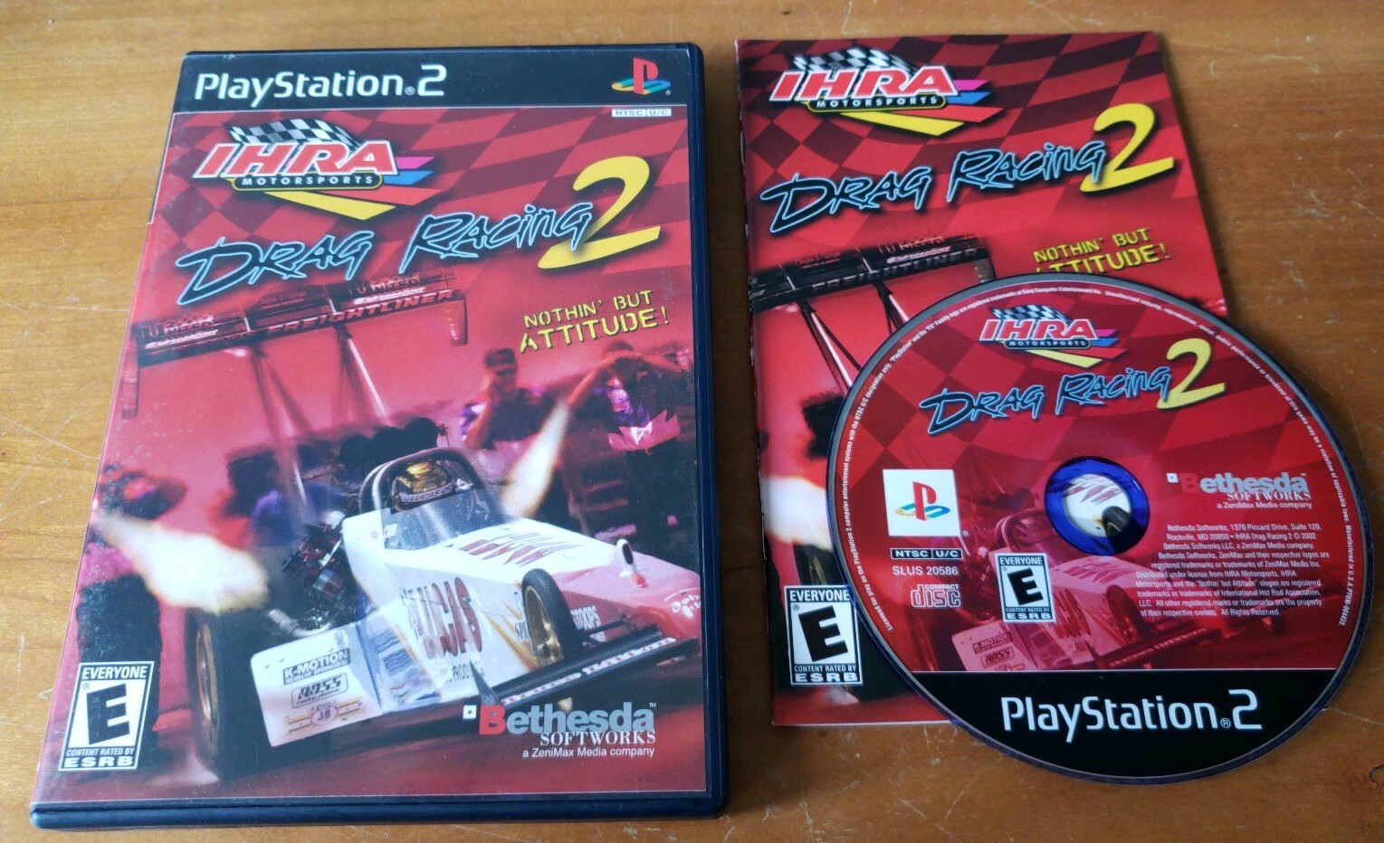 IHRA Motorsports Drag Racing 2 (Sony PlayStation 2) ps2 game racing ...