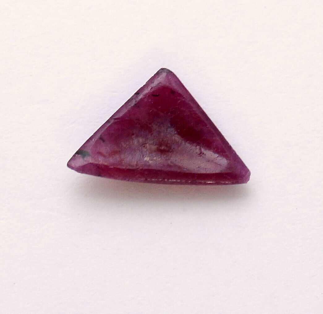 2.92 Cts Certified Natural Ruby Trillion Checker Cut 15x10 mm Unheated ...