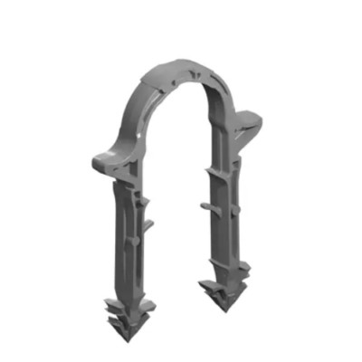 Uponor 55mm long Tacker Pipe Clip Underfloor Heating - 1086530 - Pack ...