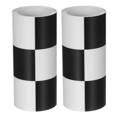 2 Rolls Border Wall Stickers Checkered Wallpaper Blackboard Trim ...