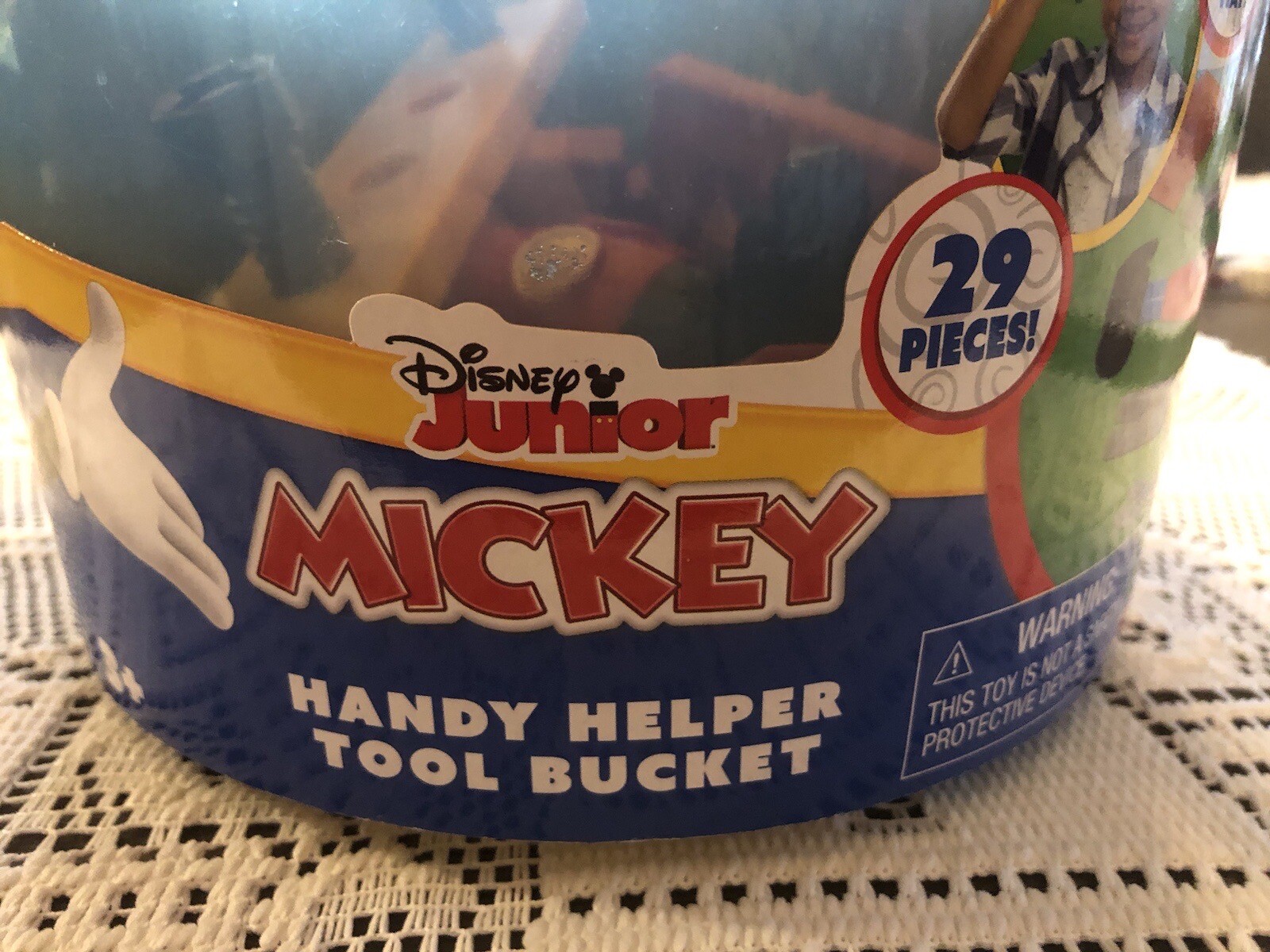 Mickey Mouse Disney Junior Handy Helper Tool Bucket Play Construction ...