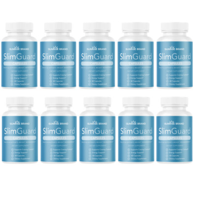 Slim Guard Health & Supports Weight Management 10 Bottles 600 Capsules ...
