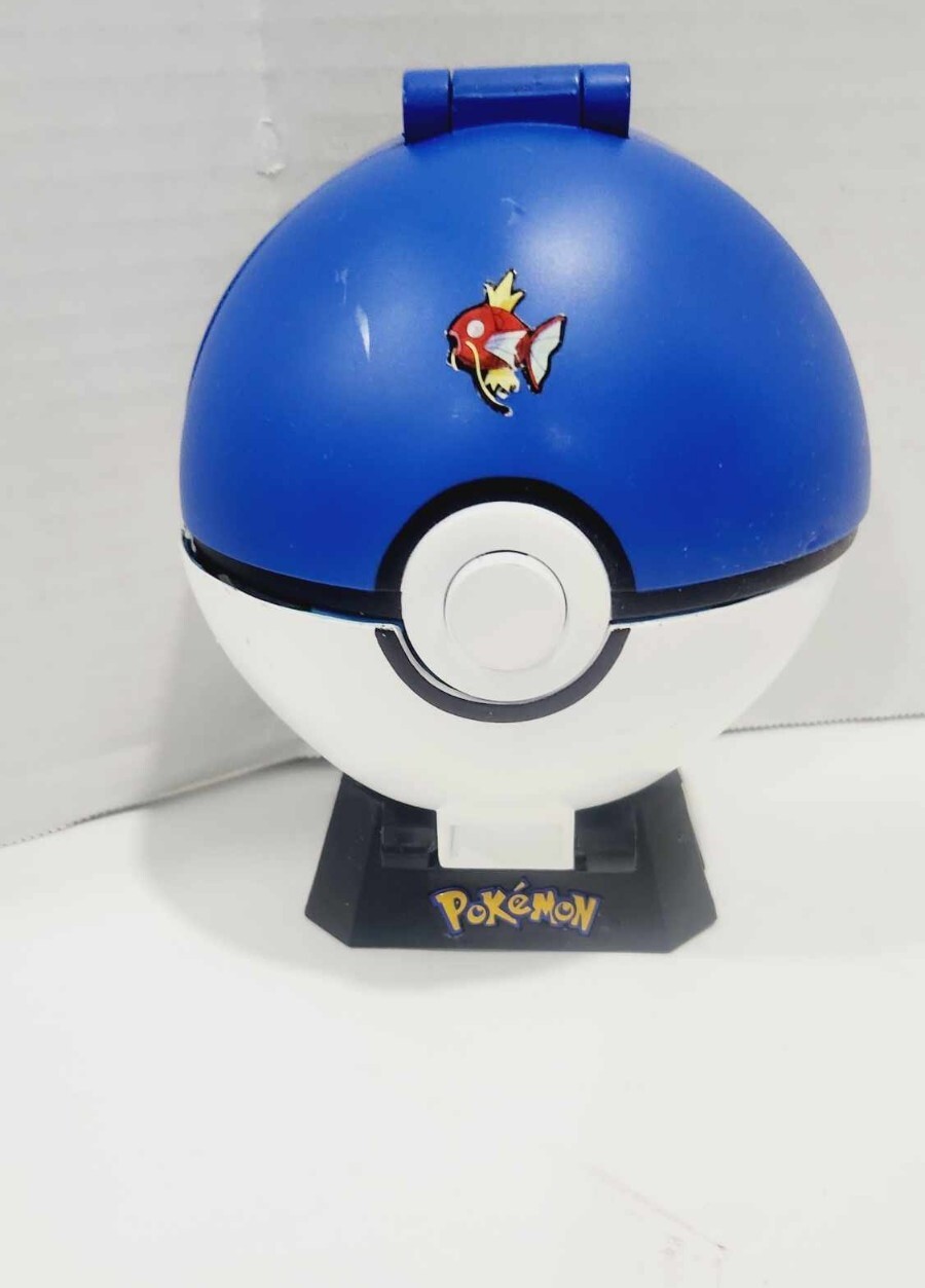 Pokemon Blue Pokeball Mini Micro Playset Jakks 2010 | eBay