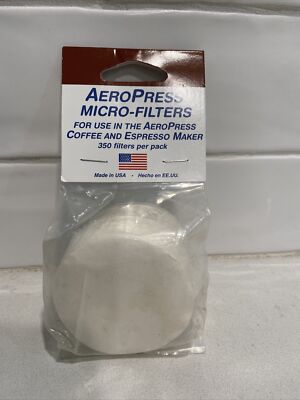 AeroPress Replacement Filter Pack Microfilters NIP Made In USA ...