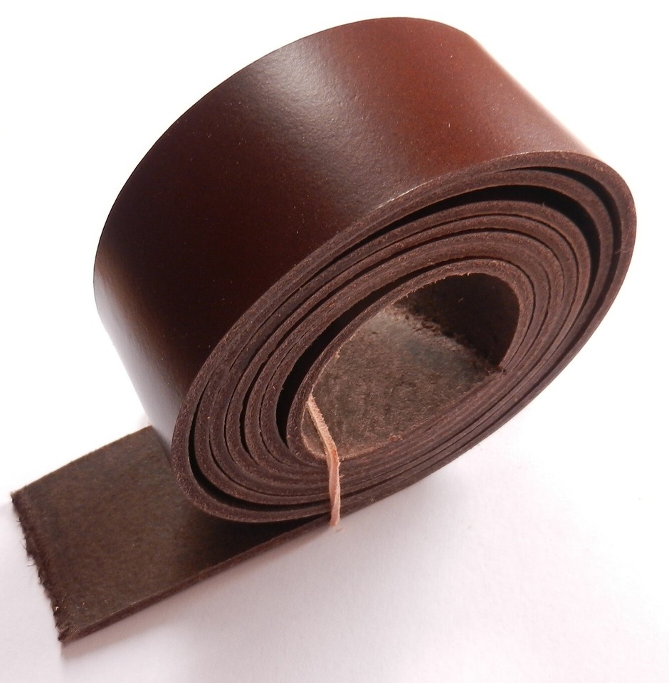 2.5mm 2.8mm Thick Butt Splits Leather Narrow Belt Straps 150cm - 60 ...