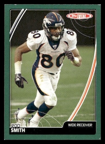 2007 Topps Total #294 Rod Smith Denver Broncos | eBay