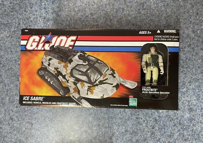 GI Joe Ice Sabre Hasbro G.I. Joe snow vehicle 2004 New/Sealed | eBay