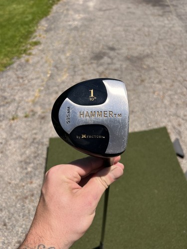 X Factor Hammer 595 MM Driver 10º Aerospeed Graphite Shaft Right-Handed ...