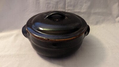 Studio Pottery Aylesford Priory Stoneware Casserole The Friars Vintage ...