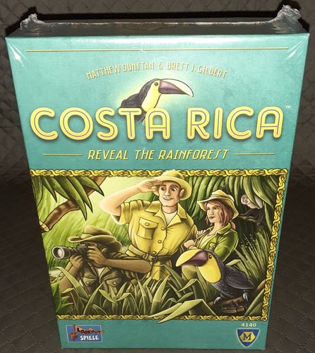 Costa Rica: Reveal The Rainforest Board Game #4140 Mayfair New Sealed ...