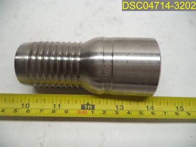 Qty =2: RSTB20 Dixon Valve King Combination Nipple - 1-1/2" 316 ...