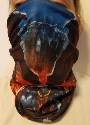 NEW Unisex Super Hero Venom Cloth Dust Face Shield Scarf One Size | eBay
