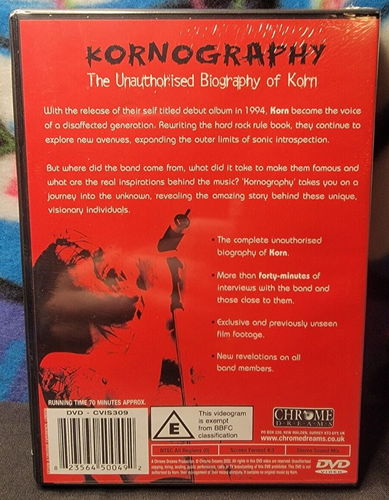 Korn - Kornography: Unauthorized Biography (DVD, 2002) for sale online ...