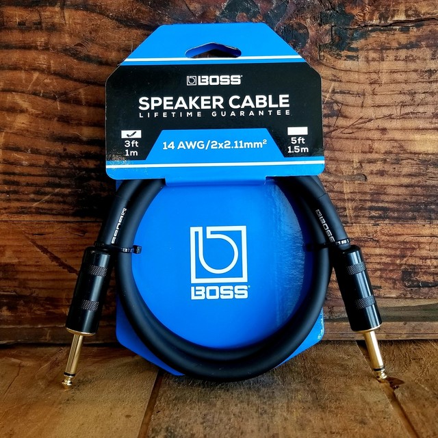 Boss BSC 14 AWG Speaker Cable 3 FT for sale online | eBay