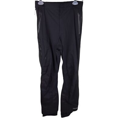 REI E1 Elements Pants Men's Medium 32 Wind Water Resistant Black Outdoor | eBay