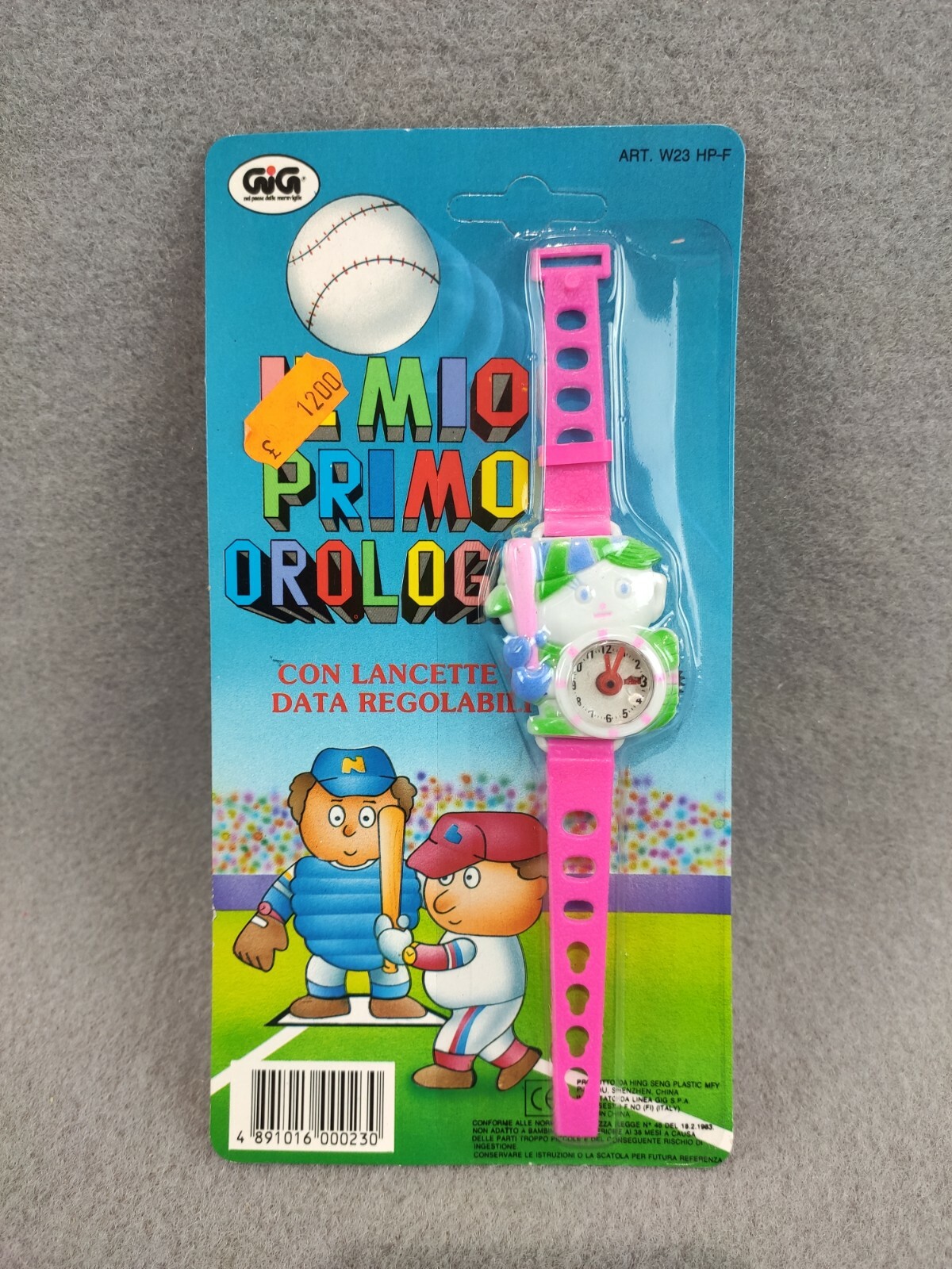 My First Baseball Gig Vintage Watch New Pink Stock Bottom | eBay