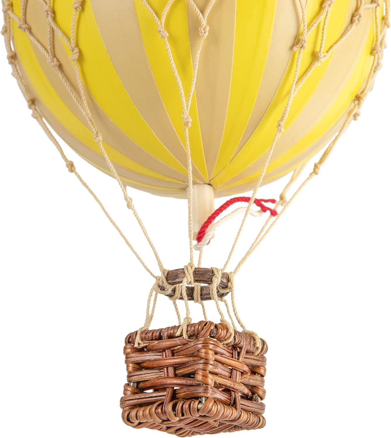 Authentic Models Floating the Skies Hot Air Balloon (Yellow)-Damaged ...