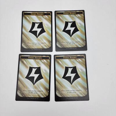 4 Energry Reserve Token - Kaladesh (KLD) - NM/MP - Tokens - Magic MTG ...