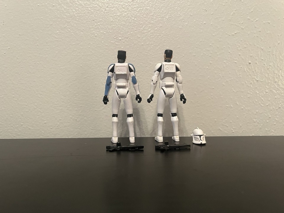 Star Wars Clone Wars Echo Defend Kamino Battle Pack 501st Trooper ARC 3 ...