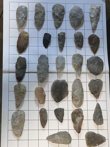 Flintridge Adena To Hopewell Arrowhead Preforms Ohio Artifact Lot Licking Ohio | eBay