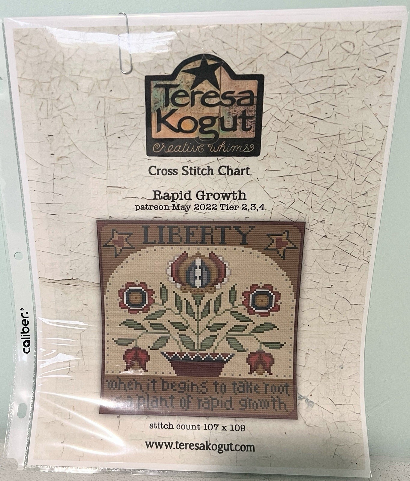 Rapid Growth Cross Stitch Chart - Teresa Kogut's Creative Whims ...