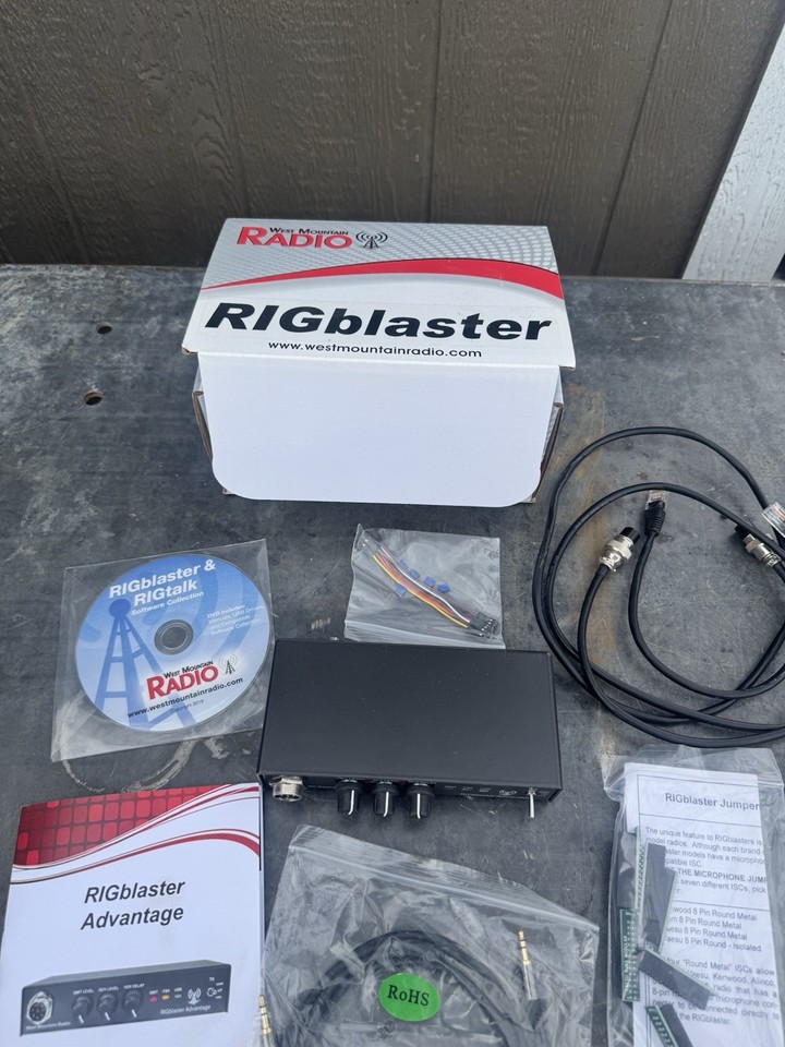 RIGblaster Advantage #58012-1288 Sound Card and Rig Control Interface ...