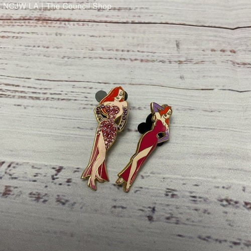 Disney Jessica Rabbit Jeweled 2005 2008 Enamel Pin Pair | eBay.de