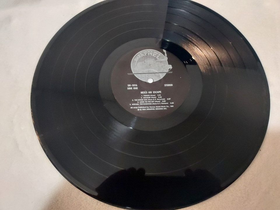 Hexx No Escape Vinyl LP Shrapnel | eBay