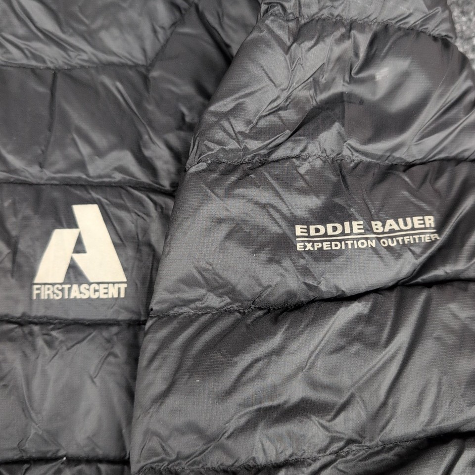 Eddie Bauer Jacket Mens Large First Ascent EB800 Goose Down Insulated ...