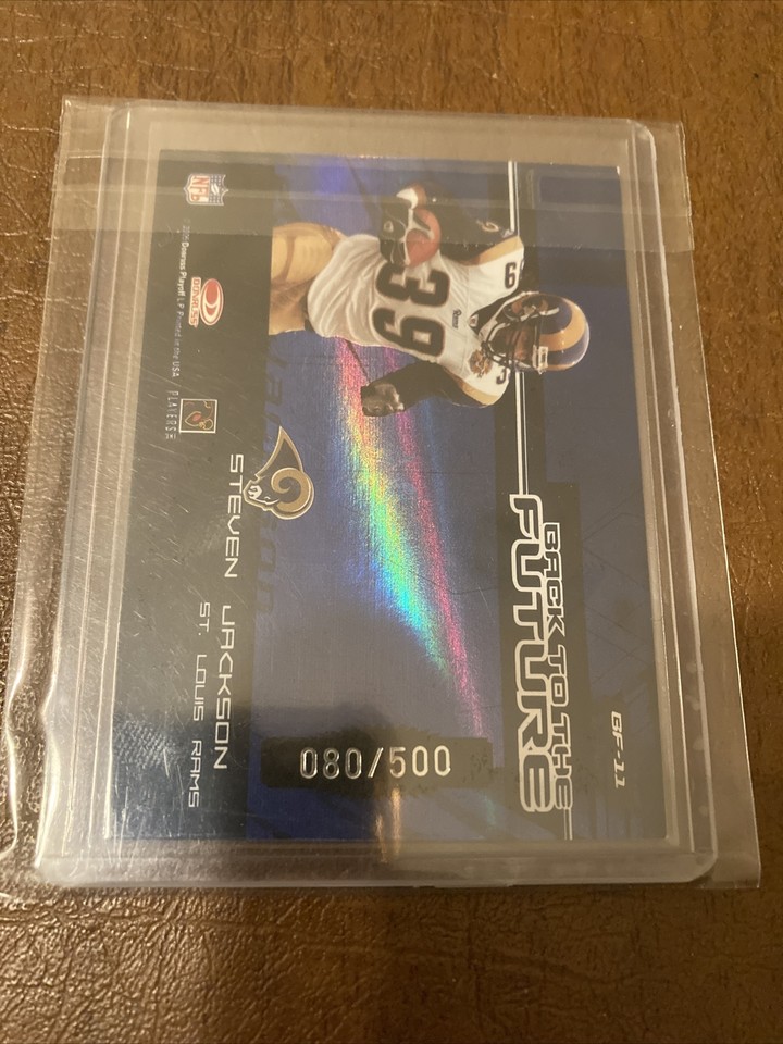2005 Donruss Elite Back to the Future Blue MARSHALL FAULK-STEVEN ...