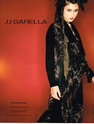 PUBLICITE ADVERTISING 094 1998 JJ GARELLA mode pret à porter | eBay