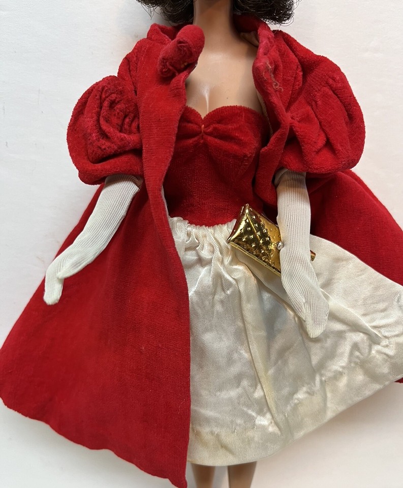 Vintage 1962 Barbie Red Flare #939 & Silken Flame #977 Outfits: Dress ...