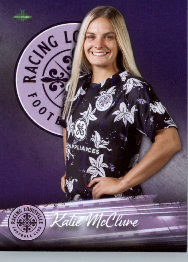 2021 Parkside NWSL - RC #21 Katie McClure - Racing Louisville | eBay