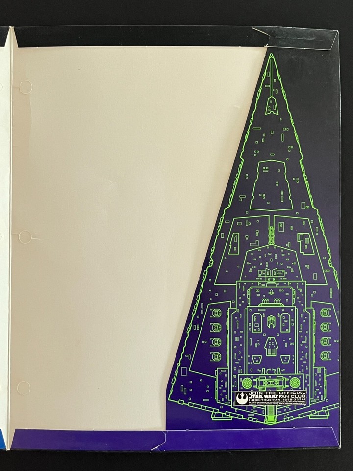 Star Wars Princess Leia Mead Portfolio Folder 1996 Un-Punched/Un-Used ...