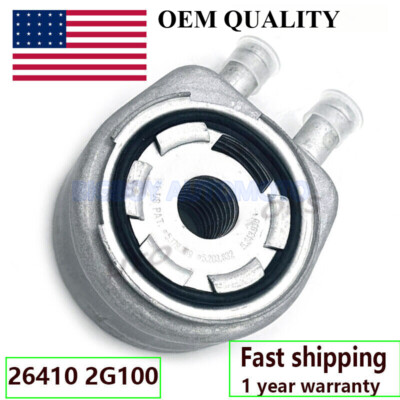 Engine Oil Cooler For Hyundai Kia Sonata Tucson Optima 2.0L 2.4L 26410 ...