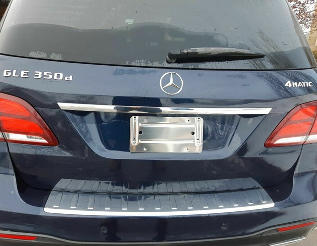 Chrome Rear Bumper Step Plate For Mercedes W166 ML250 ML350 ML550 ...
