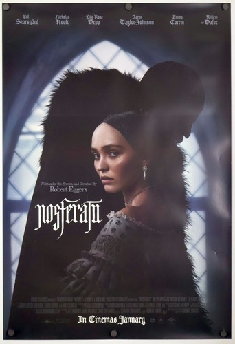 Nosferatu - original DS movie poster 27x40 D/S 2024 INTL Style C Robert ...
