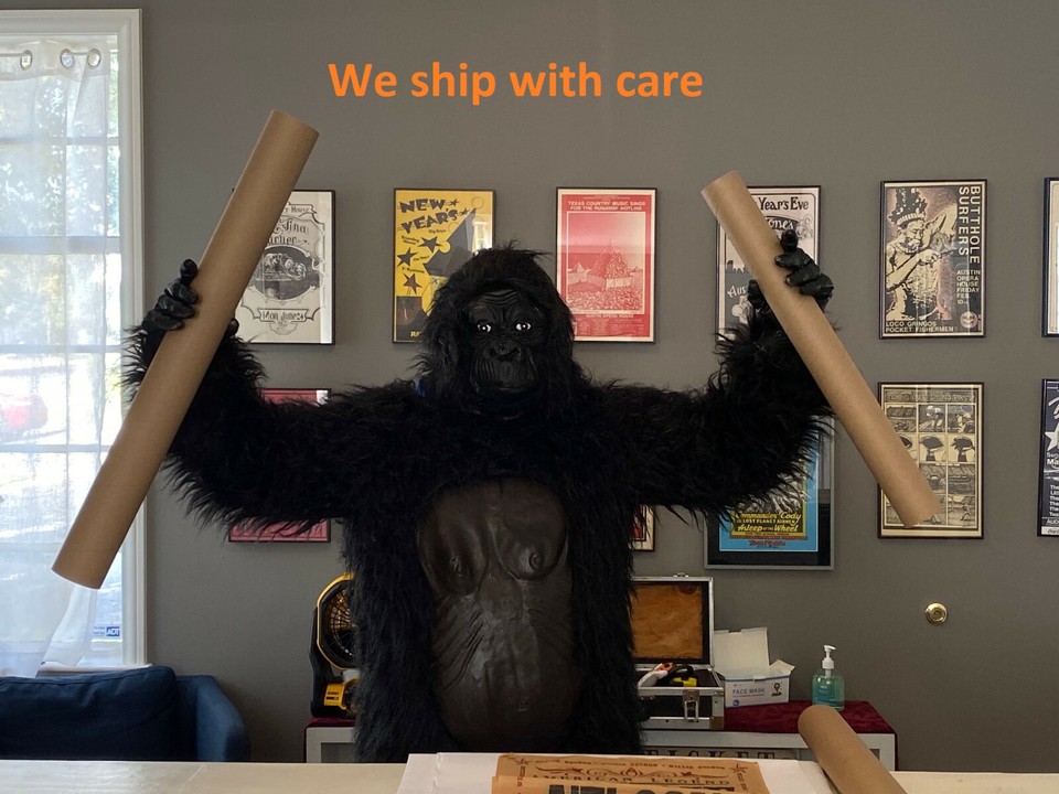 STEVIE RAY VAUGHAN and Double Trouble Poster 1982 CONTINENTAL CLUB ...