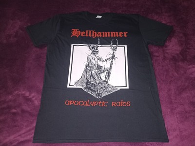 Hellhammer "Apocalyptic Raids" tee shirt Celtic Frost Venom King ...