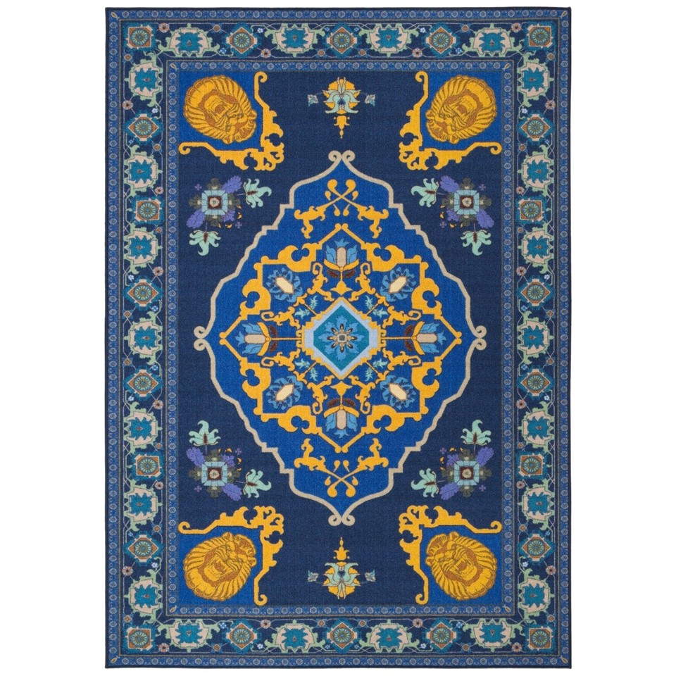 SAFAVIEH Disney Rugs DSN528N Purple / Gold Rug | eBay