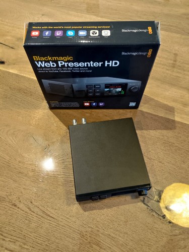 Blackmagic Web Presenter HD Streaming Encoder mit 12G-SDI Eingang | eBay