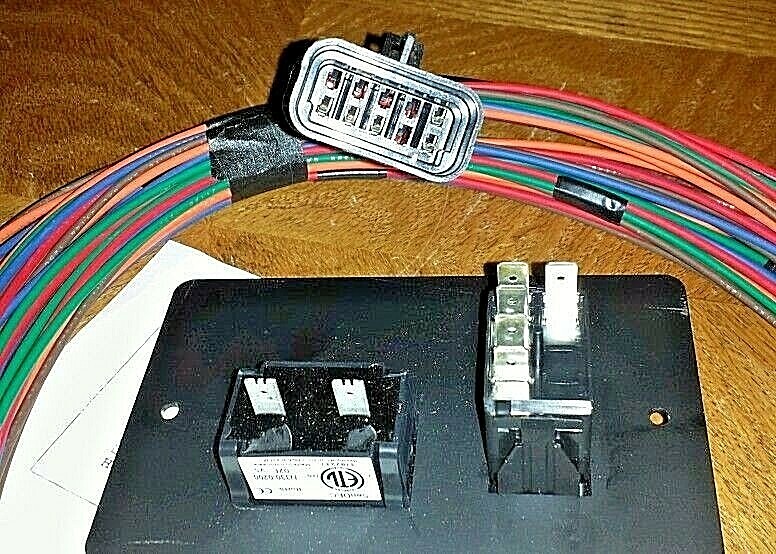 ONAN SILENT DIESEL REMOTE START SWITCH PANEL HOUR METER with 25 FOOT ...