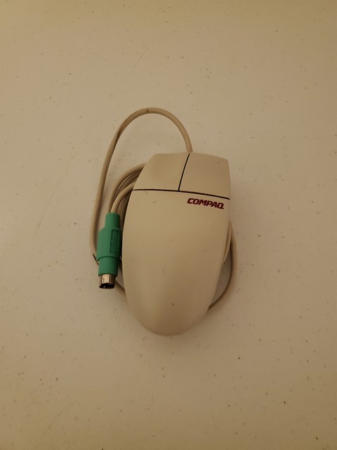 Compaq Desktop Ball Mouse Ps2 2 Button Gray Ps/2 M-s34 for sale online ...