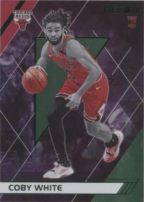 2019-20 Panini Chronicles - Recon Coby White #295 Green (RC) for sale ...