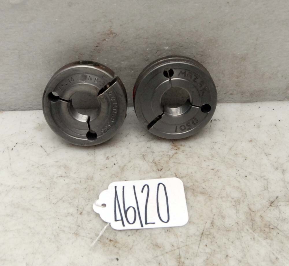 1"-14 Go No Go ring thread gage NS 3, Inv 46120 | eBay