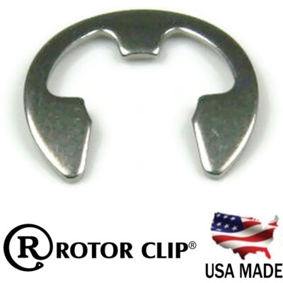 Rotor Clip BSE31-SS Stainless Steel Bowed Retaining Ring E Clips 5/16 ...