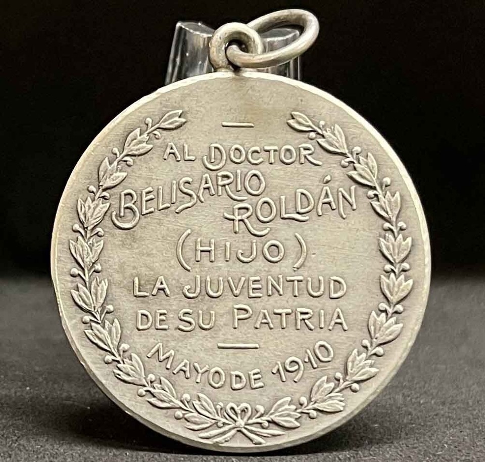 by Tasso Argentina 1910 Art Nouveau Lady Design Dr. B. Roldan Law ...