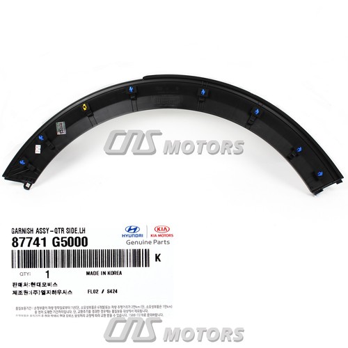 ⭐GENUINE⭐ Rear Fender Wheel Molding LEFT DRIVER for 17-22 Kia Niro ...
