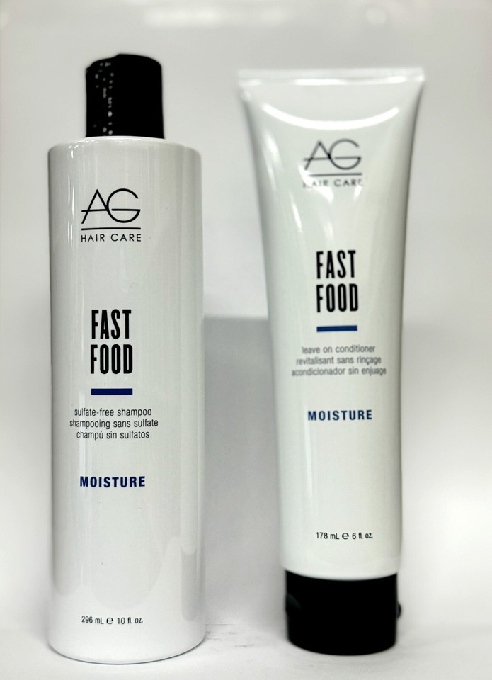 AG Hair Care Fast Food sulfate free shampoo 10oz and leave on ...
