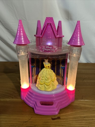Disney Princess Light Sound Musical Carousel Palace Belle Cinderella ...